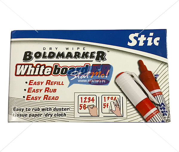 Stic Whiteboard Bold Marker (Pack of 5) – StatMo